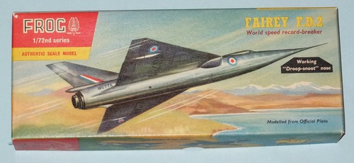1/72 FROG Fairey Delta 2 (FD2) Model Kit | eBay Australia