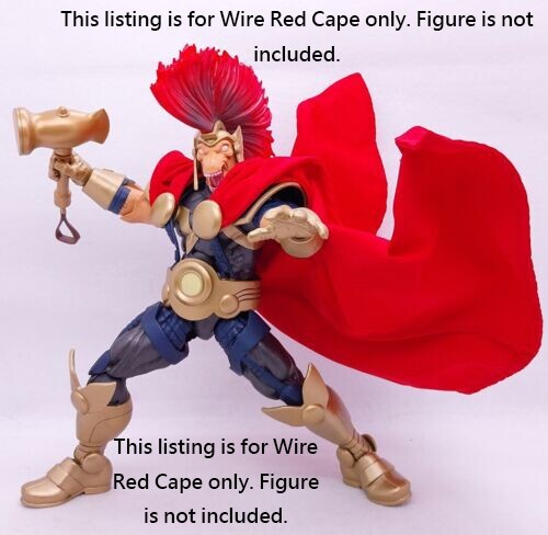 Marvel Select Beta Ray Bill Dedicated Wire Red Cape | eBay