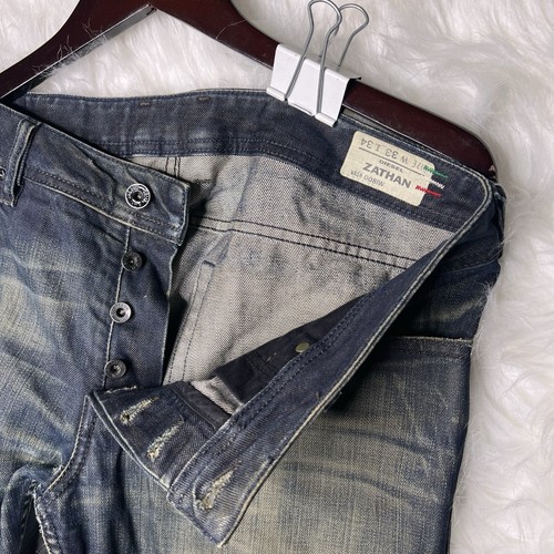 Diesel Zathan Jeans Men’s 33x34 (Fits 36”) Blue 008IW Bootcut ...