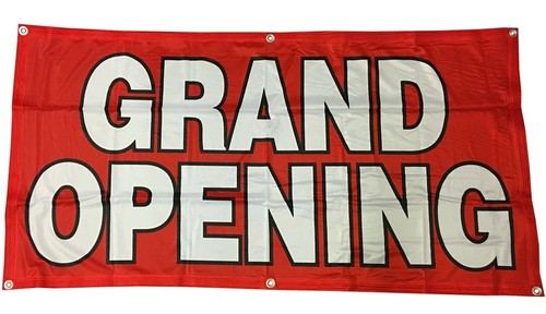 2x4 Ft Grand Opening Banner Vinyl Alternative Store Sign Fabric rb ...