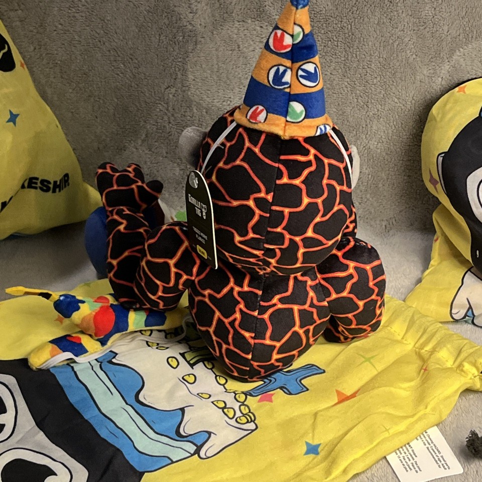 Official Makeship Gorilla Tag Birthday Monke Plush Collectible NWT ...