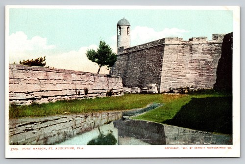 St Augustine Florida Fort Marion 1902 Undivided Back Postcard | eBay