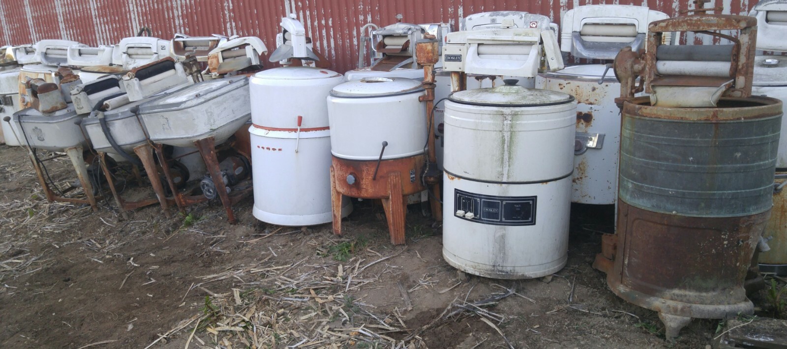 Collection Of 29 Antique Wringer Washing Machines Vintage Ringer Washer ...