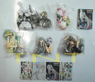 [TNT]Kaiyodo K&M Chobits capsule figures all 5 types original version ...