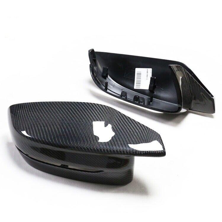Real Carbon Fiber Replacement Rearview Mirror Cover For BMW M3 M4 G80 ...