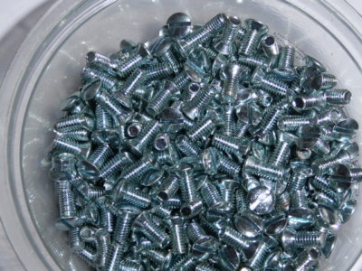 4BA x 1/4" Steel Raised Head Countersunk Screw - Zinc Plated - 4BA ...