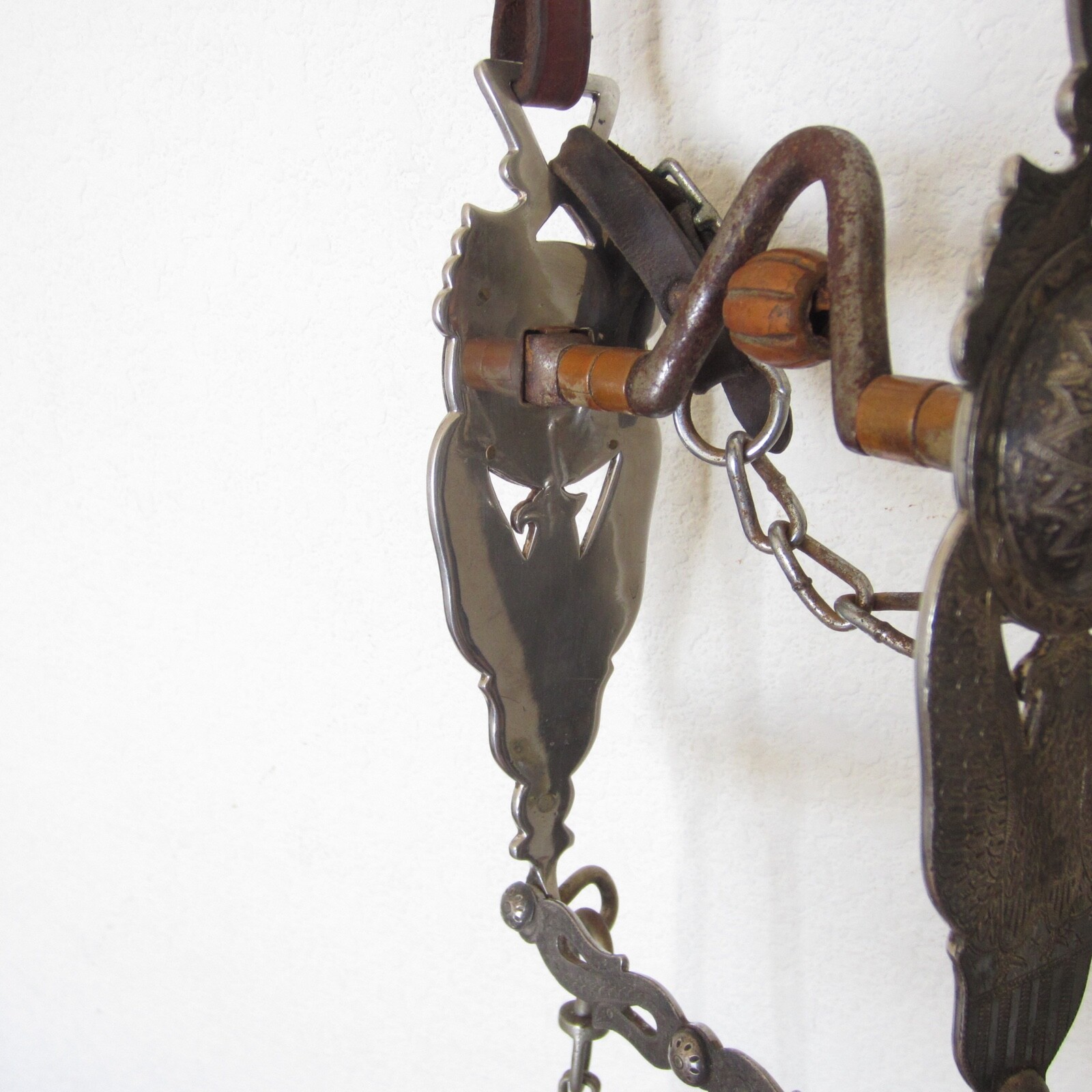 El Gato Inlaid Silver 5" Horse Bit, Champion Headstall, JM Capriola ...