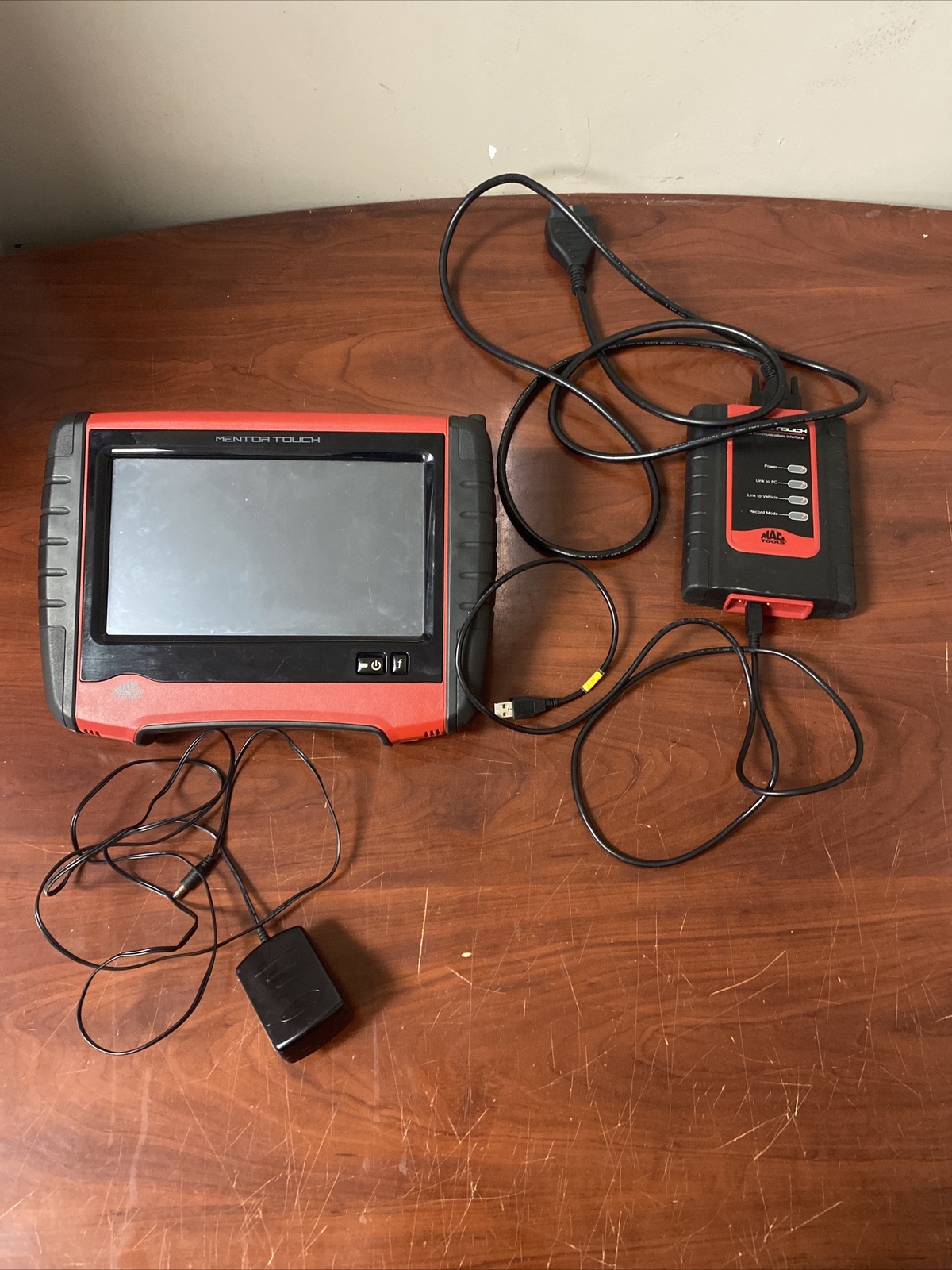 Mac Tools Mentor Touch Scanner ET6500 In Original Hard Case #566409 c-x ...