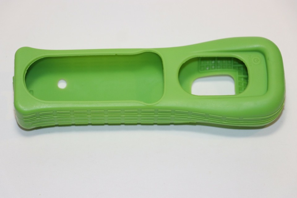 Genuine NINTENDO WII CONTROLLER REMOTE COVER CASE BLACK GREEN RED CLEAR ...