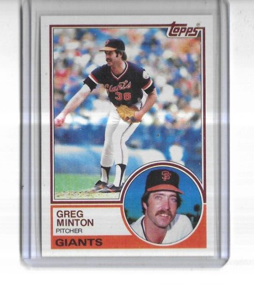 1983 Topps #470 Greg Minton San Francisco Giants | eBay