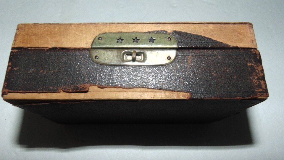 Antique 1901 Star Kempfe 7 Blade Safety Razor Set in Original Case | eBay