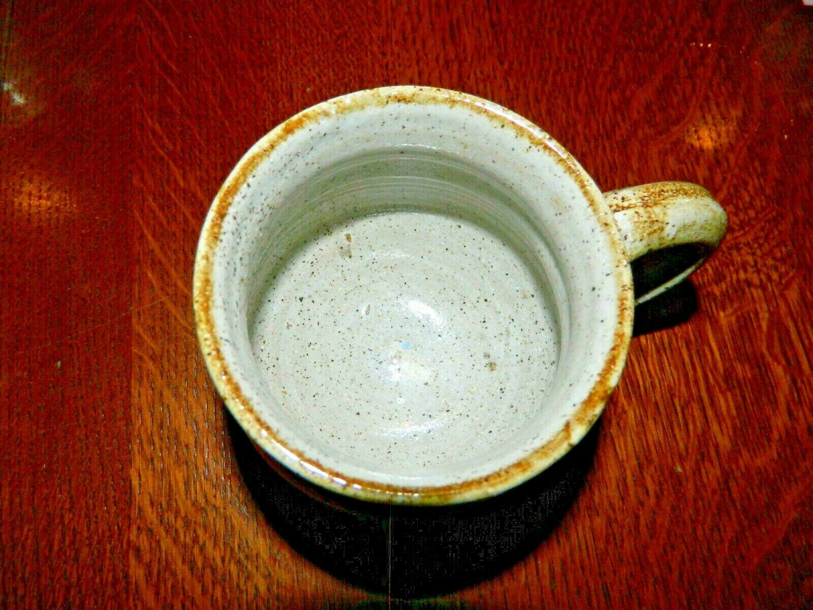 *HANDMADE POTTERY WESTERN TEA CUP SIGNATURE "V S" | eBay