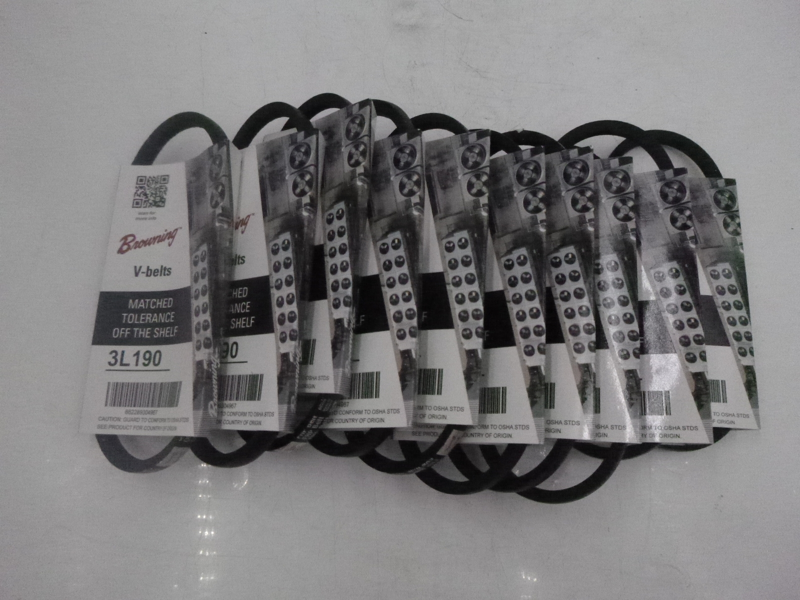 5 Pack Gates 1190 3L190 V-belt V belt 3/8 x 19in V belt | eBay