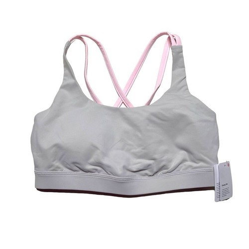 Lululemon Energy Bra Chrome Strawberry Milkshake | eBay