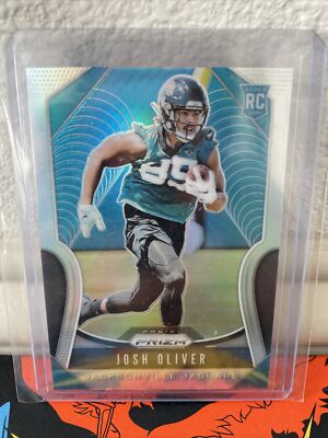 2019 Panini Prizm Football Josh Oliver Silver Prizm Rookie Card | eBay