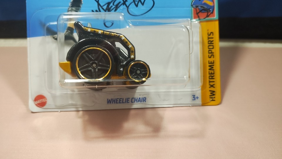 Hot Wheels Wheelie Chair HW Xtreme Sports Series #3/5 Black Diecast 1: ...