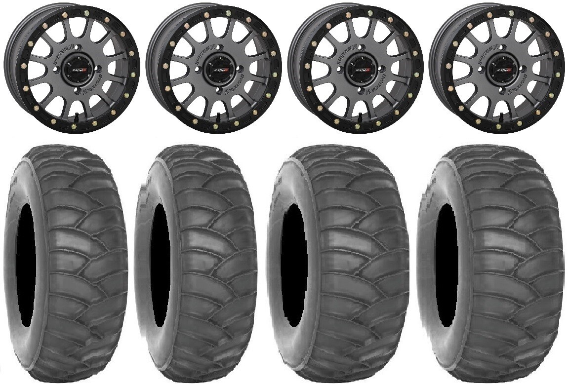 System 3 SB-5 15" Wheels Gm 32" SS360/HP Tires Polaris RZR TS / RS1 | eBay