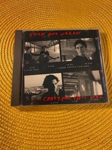 Evan and Jaron - "Crazy For This Girl" Single CD | eBay