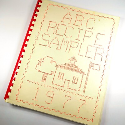 ABC Recipe Sampler Cookbook Vintage 1977 Missouri School Lunch Ladies ...