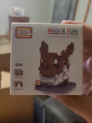 Loz Diamond Blocks Pokemon Nano Block 130 Piece Building Sets - Eevee ...