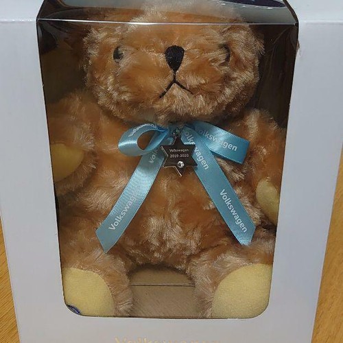 Volkswagen Original Teddy Bear in Box Promo Gift New | eBay
