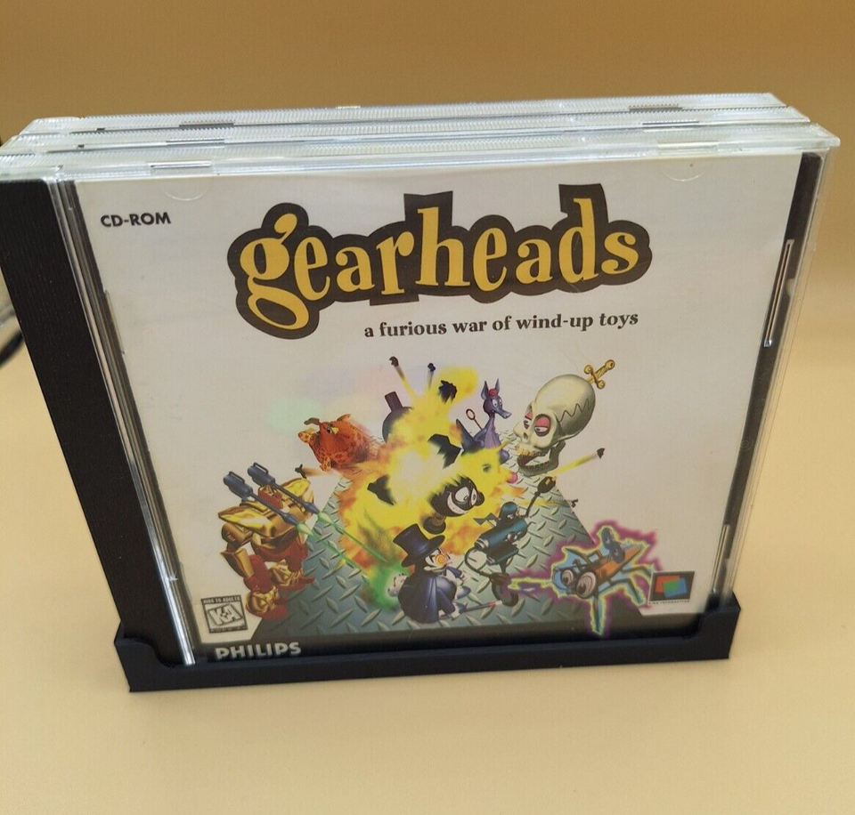 CD / PS1 Game Jewel Case Storage Tray in 5, 10, or 15 Slots, 3D Printed ...