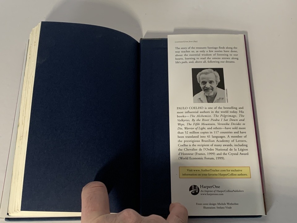 TRUE "1ST PRINTING" THE ALCHEMIST by Paulo Coelho (1993) HARDCOVER | eBay