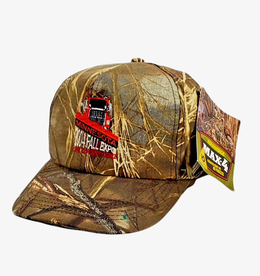 Camo Hat Minnesota 2004 Fall Expo Logo Cap Adjustable Advantage Max-4 ...