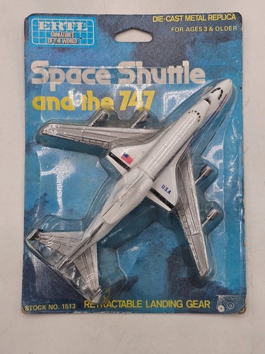 ERTL Space Shuttle And The 747 Die-cast Model Plane, #1513 - New | eBay