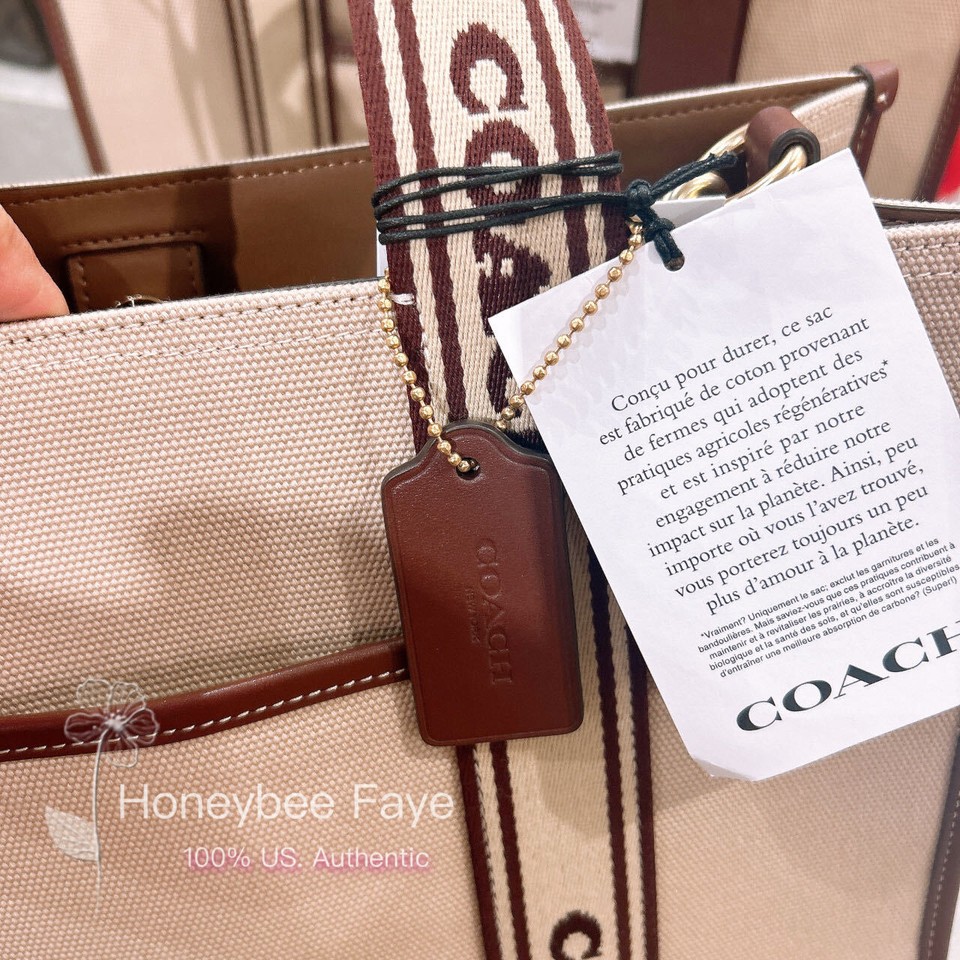 NWT Coach Smith Tote Bag medium size canvas CS617/CY367 | eBay