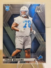 2025 Panini Mosaic - Rookies Tyleik Williams #397 Orange Fluorescent ...