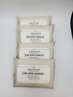 One Wipe Charlies DSC Refreshing Butt Wipes 4 Packs Of 25 Ea Fresh ...