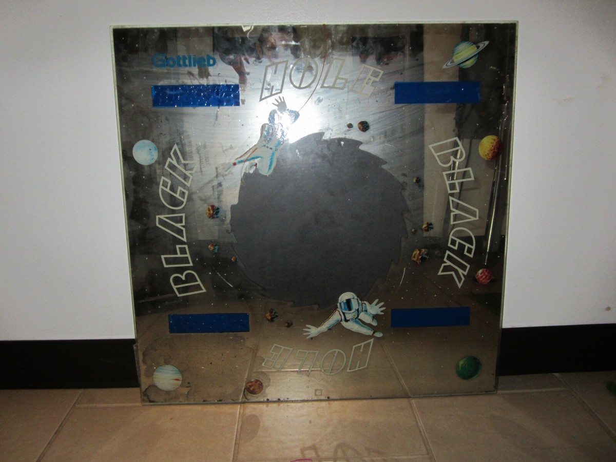 Black Hole Pinball Backglass