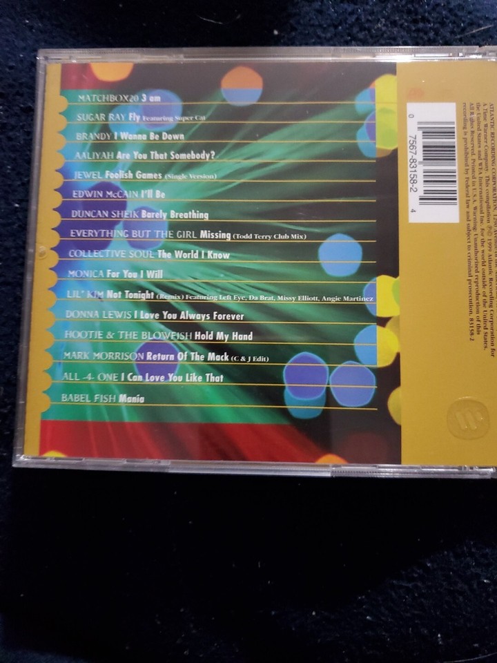 Absolute Hits Collection by Various Artists (CD, Mar-1999, Atlantic ...