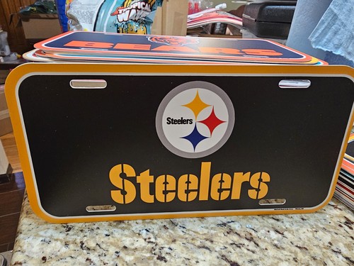 PITTSBURGH STEELERS NFL FOOTBALL CAR AUTO LICENSE PLATE NEW | eBay