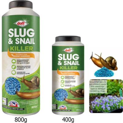Doff Slug Killer Showerproof Slug and Snail Kill Pellets Organic ...
