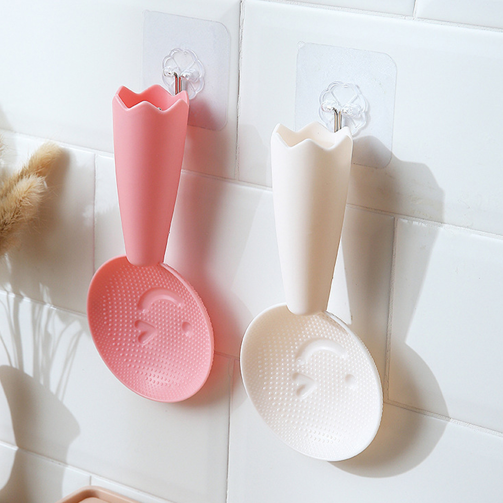 3 Pcs/set Kitchen Rice Spoons Cartoon Stir Food No Odor Cooking Spoons ...