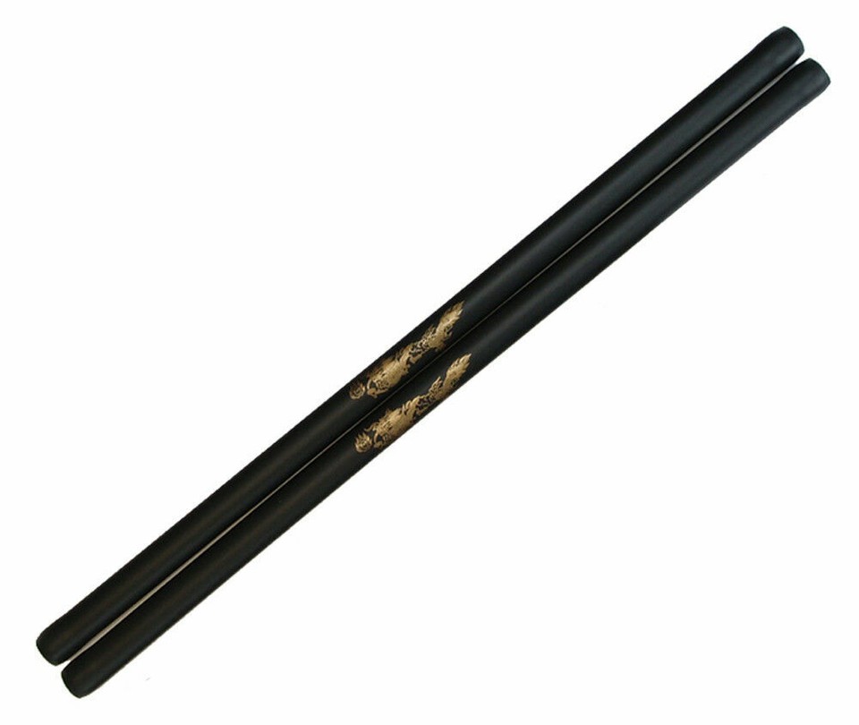 Escrima Sticks Pair, Kali Arnis Martial Arts Weapon Foam Padded Plastic ...