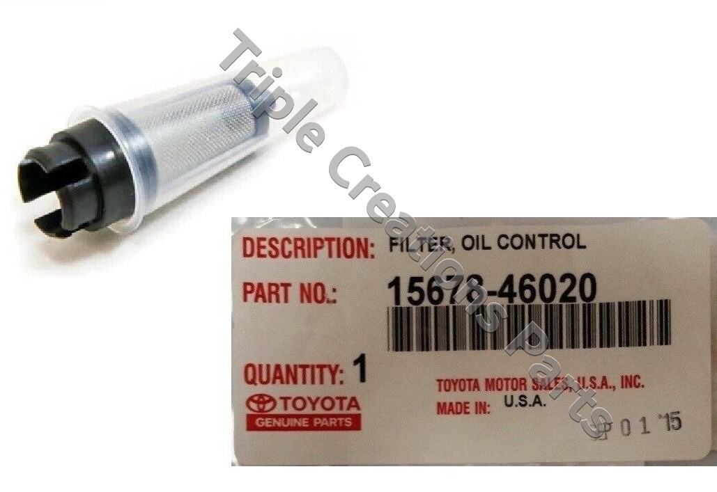 15678-46020 Genuine Toyota Oil Control Valve Filter 1567846020 OEM | eBay