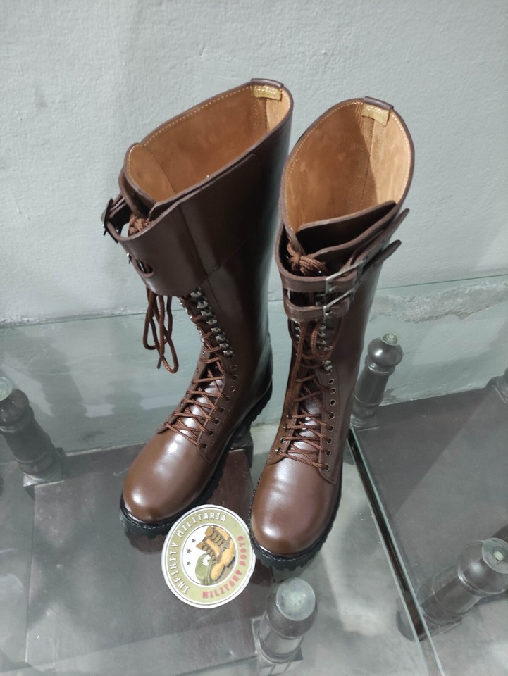 WW2 German SA Boot With Rubber Sole Prime Quality Leather. Military ...