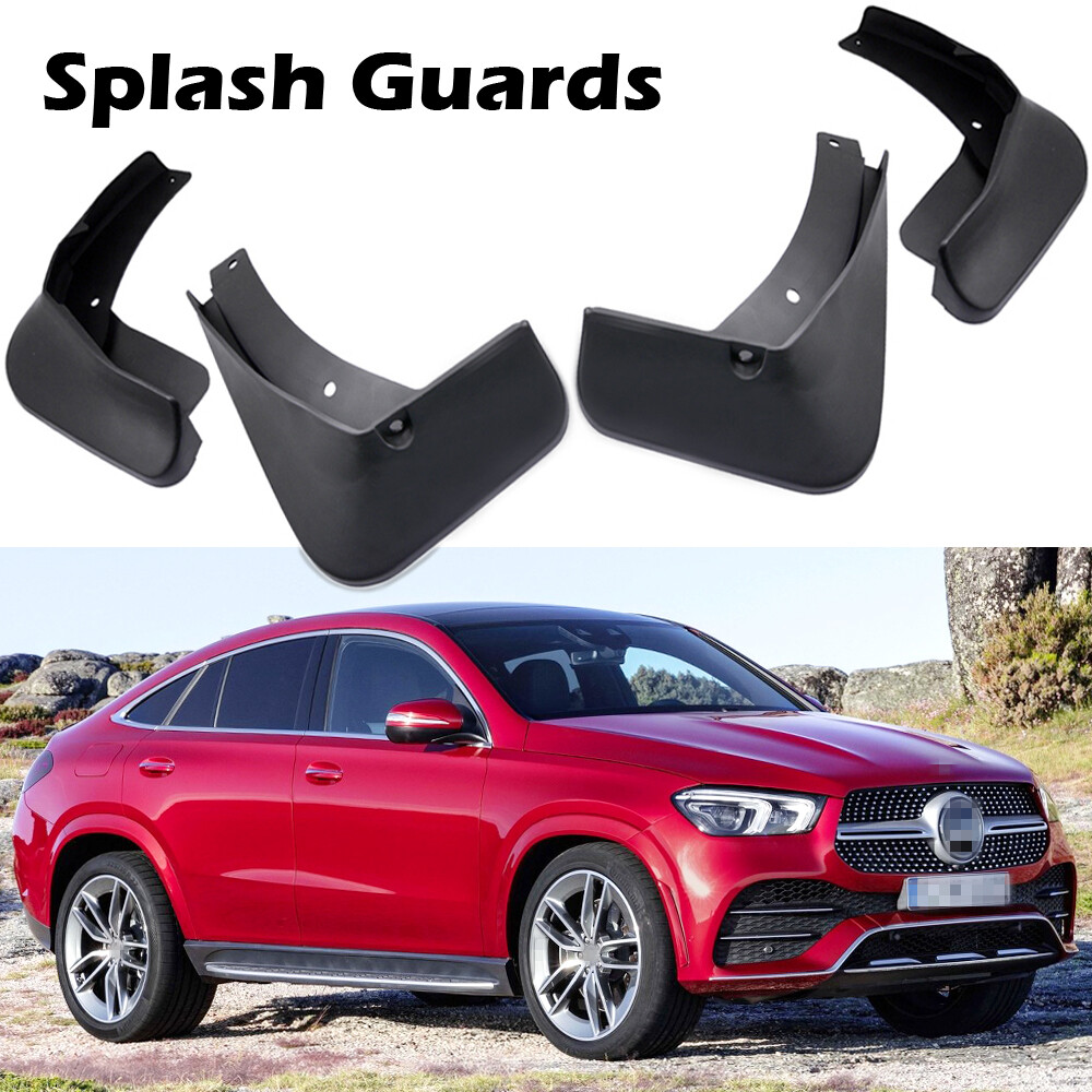 4x Car Mud Flaps Splash Guards Mudguard Fender for Mercedes GLE Coupe ...