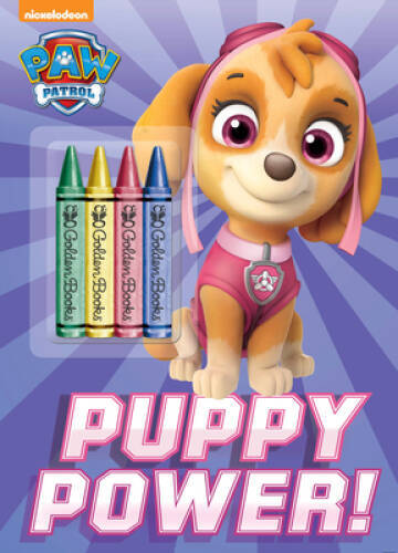 Puppy Power (Paw Patrol) (Color Plus Chunky Crayons) - Paperback - GOOD ...
