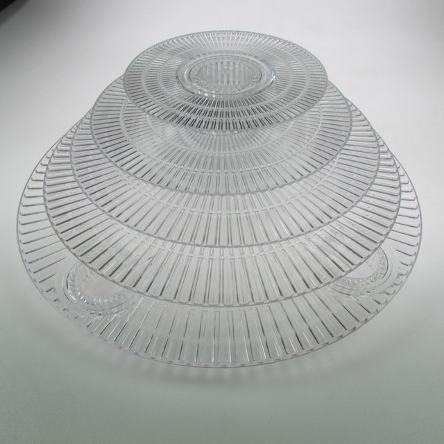 Platinumcakeware 4 Tier Cascade Wedding Cake Stand Style # 4a for sale ...