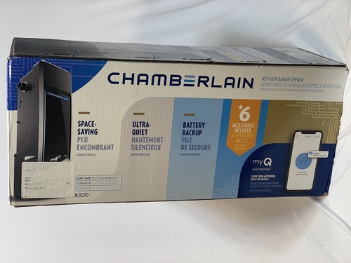 New Chamberlain RJO70 Wall Mount Direct Drive Quiet Garage Door Opener ...