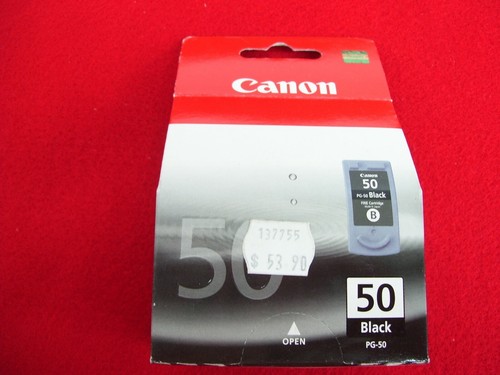 CANON PG-50 GENUINE BLACK INK CARTRIDGE IP220 MP150 MP160 MP170 MP180 MP450 | eBay Australia