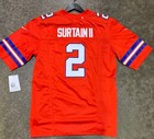 Denver Broncos Patrick Surtain Jersey #2 Orange With Captain Patch ...