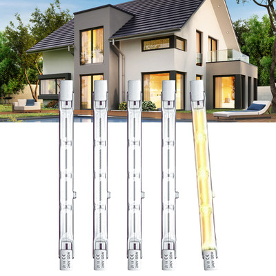 Linear Tungsten Halogen Light Bulb R7s 118mm 150W 230W 300W 400W 500W ...