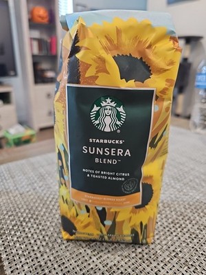 Starbucks Sunsera Blend Whole Bean Coffee Blonde Light Roast 1lb Bag ...