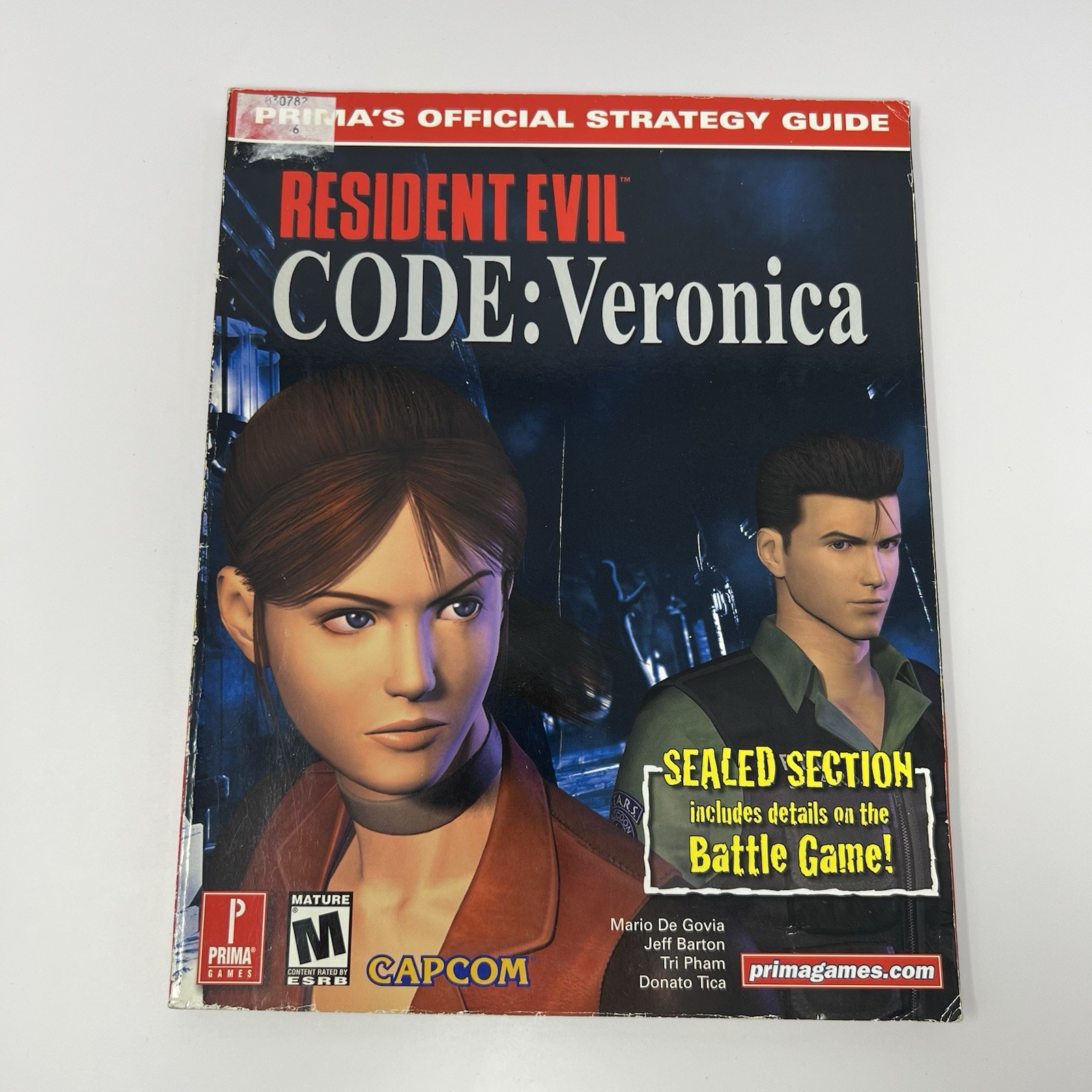 Resident Evil Code : Veronica X by David Hodgson (2001, Trade Paperback ...