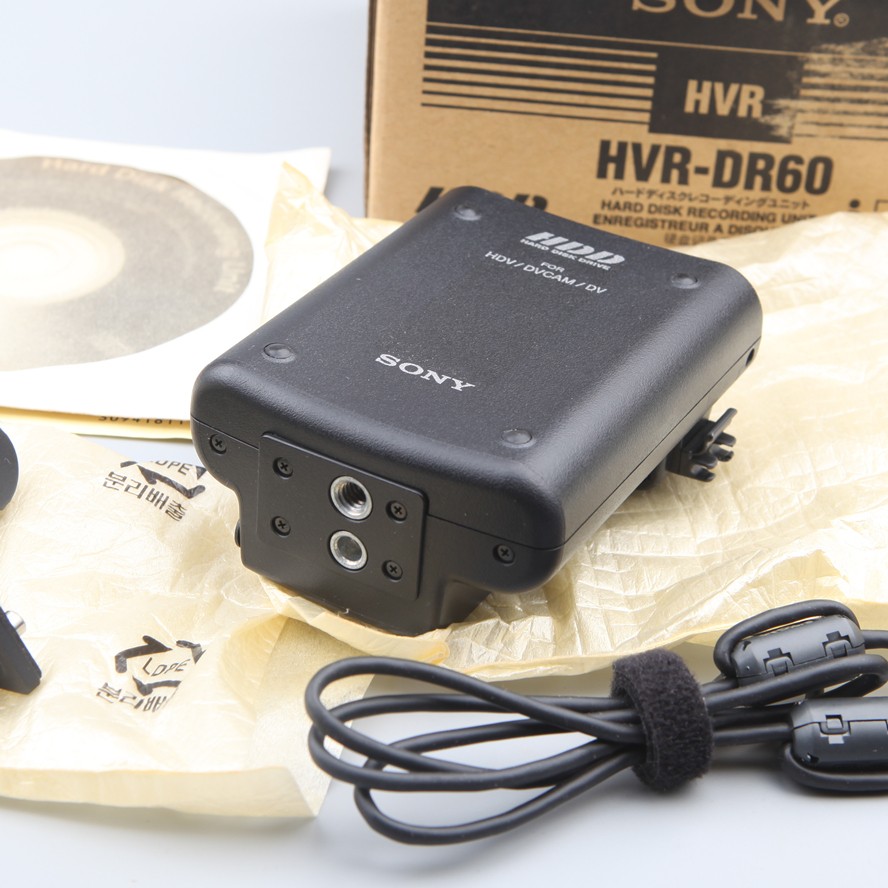 **NEW**SONY HVR-DR60 HDD Hard disc drive Tapeless Recording Unit | eBay